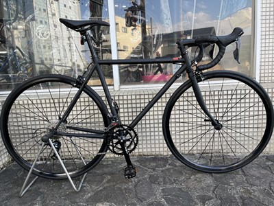FUJI BRLLAD OMEGA（バラッド オメガ） マットブラックスチールロードバイクが入荷しました！！|元競輪選手の快適自転車ブログ ...